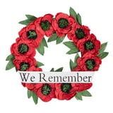 Fun Express Memorial Day Poppy Wreath - Walmart.com