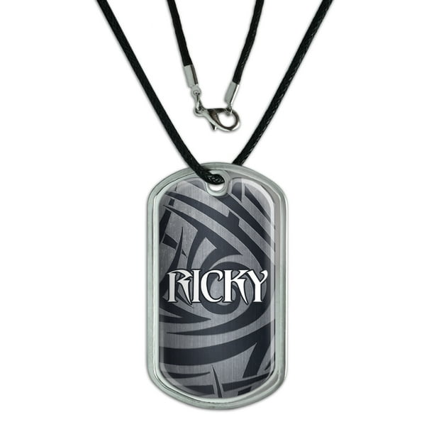 Male Names - Ricky - Dog Tag - Walmart.com - Walmart.com
