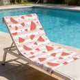 1pc Beach Towel for Travel and Outdoor Use 27"X 55" – Pineapple and ...
