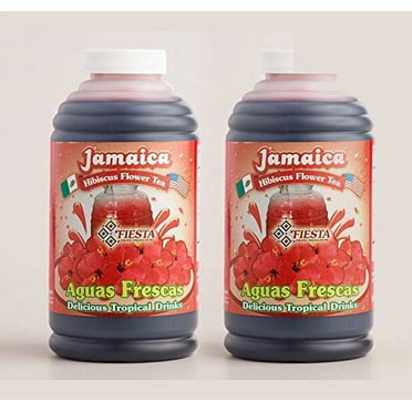 Fiesta Jamaica Aguas Frescas, 16 fl oz - Walmart.com