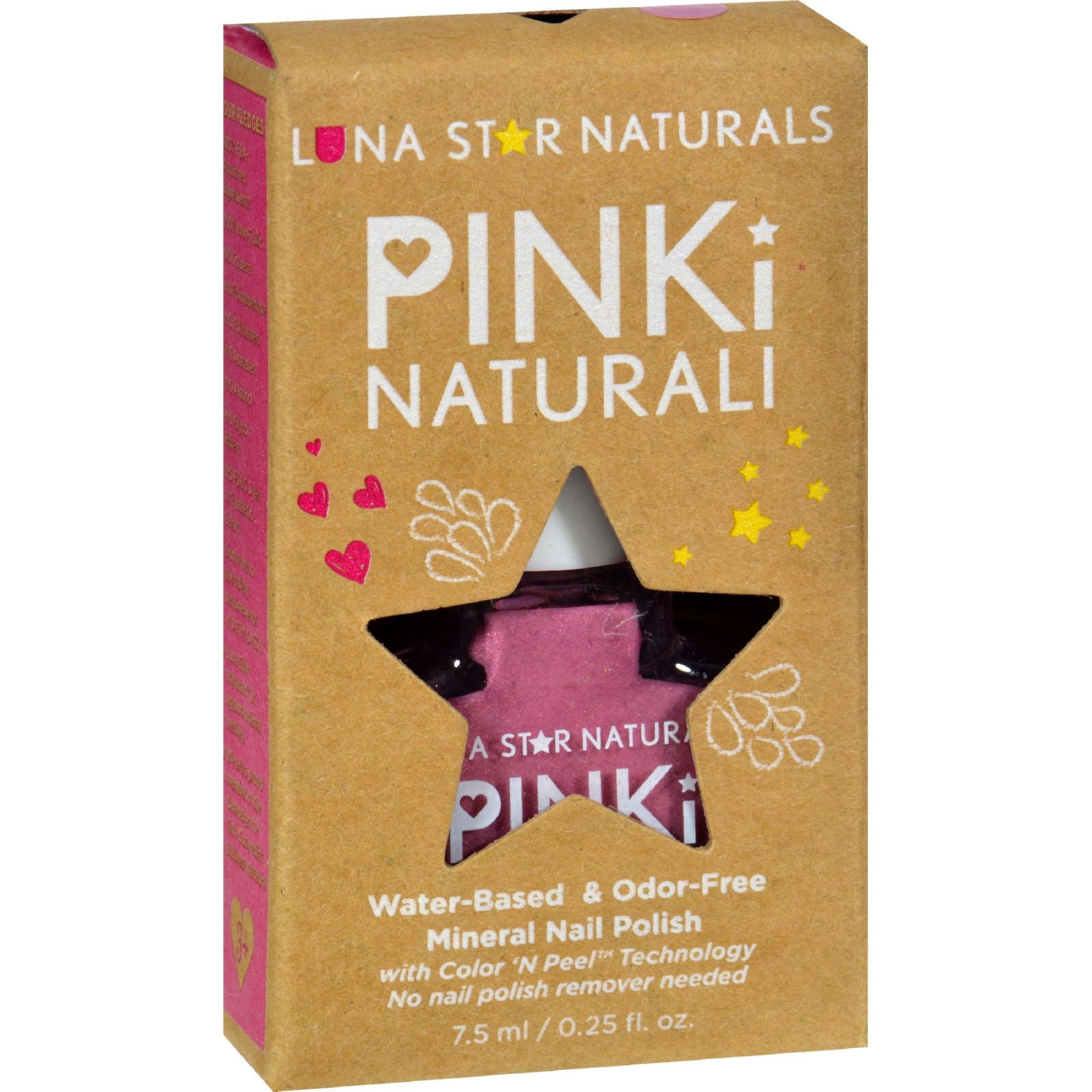 Lunastar Pinki Naturali Nail Polish - Concord (Baby Purple) - .25 fl oz ...