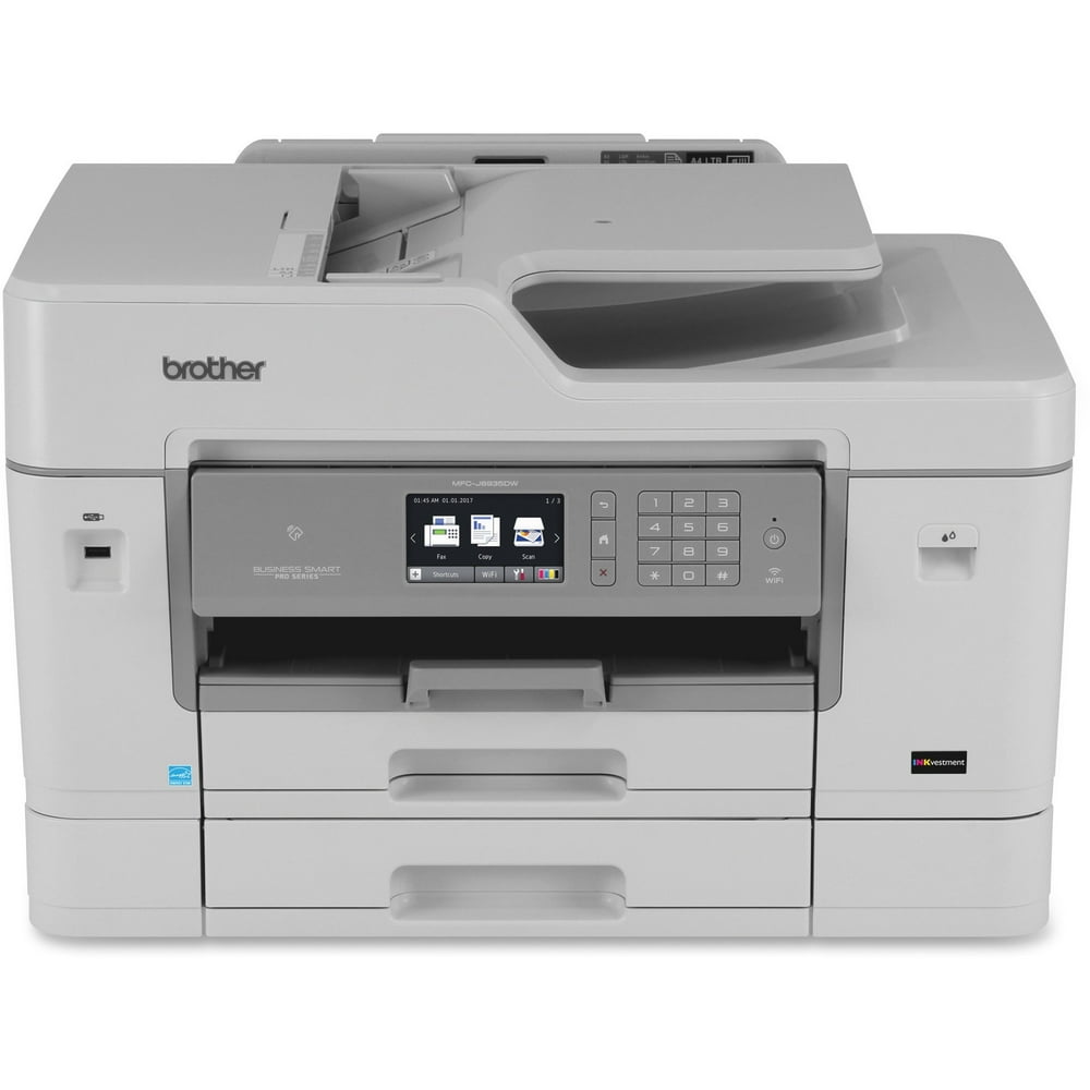 Brother MFC-J6935DW INKvestment All-in-One Color Inkjet Printer ...