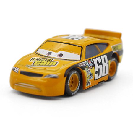 Disney Pixar Cars 2 Metal Diecast Car Toy Lightning Mcqueen Number/6 ...