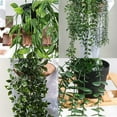 Artificial Flowers,Hanging Plants Artificial Small Potted Plants For ...