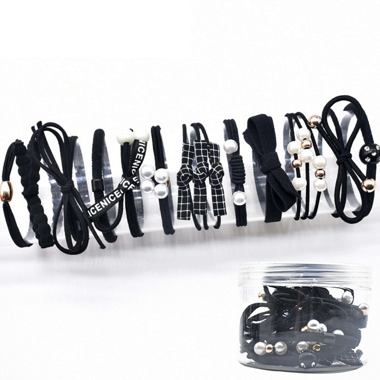 Click here for Lifcasual 12pcs/Set Elastic Hair Bands Cute Elasti... prices