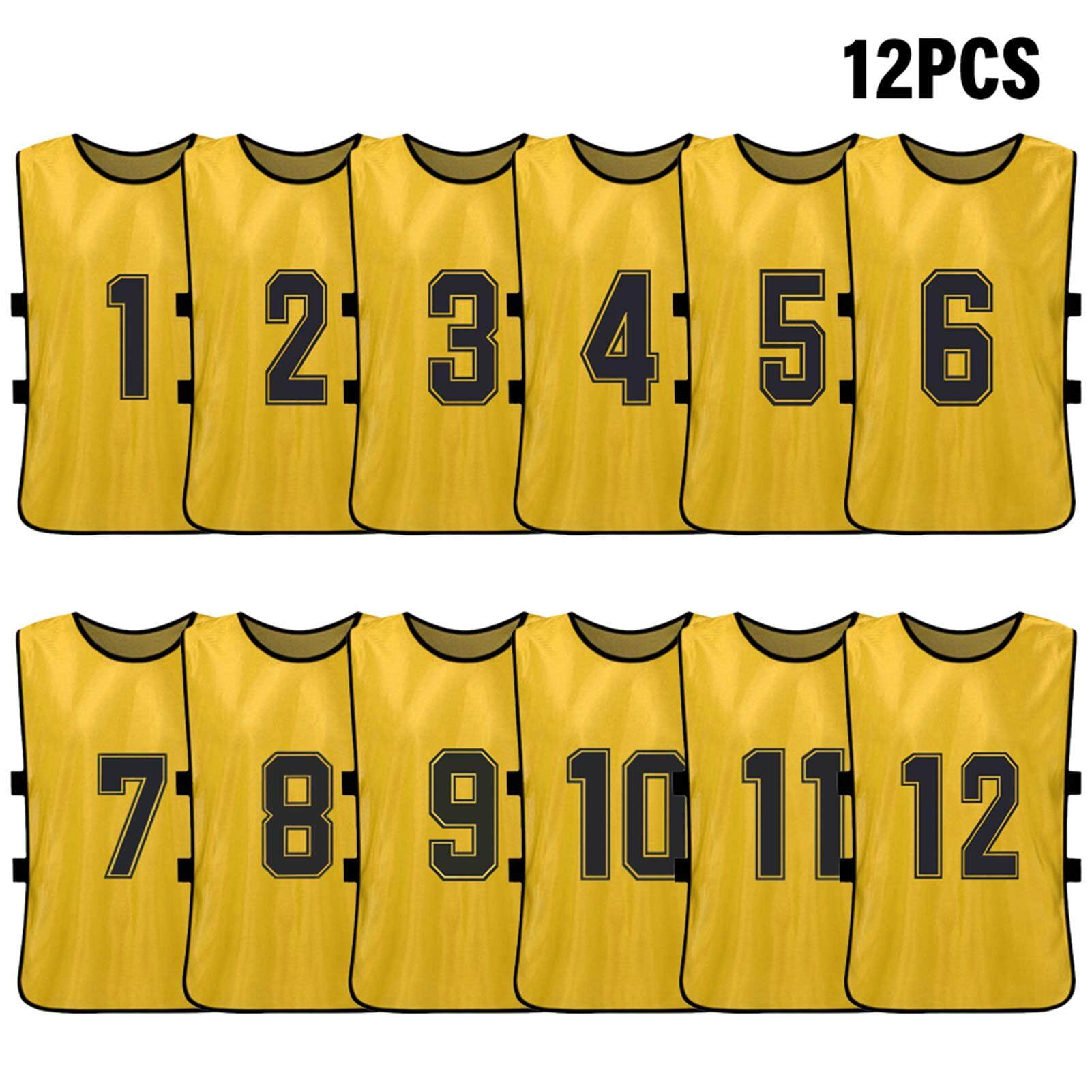 Click here for Pepisky 12 Pcs Adults Soccer Pinnies Quick Drying... prices