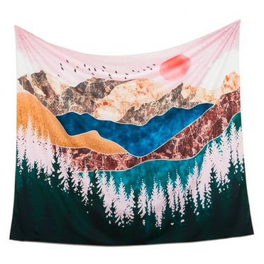 GCKG Peacock Tapestry,Peacock Wall Hanging Wall Decor Art for Living ...