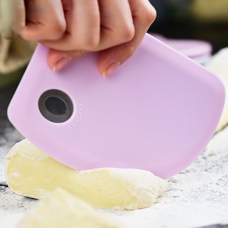 Dish Scraper Tool Silicone Kitchen Pan Scrape Tool Multipurpose Curved ...