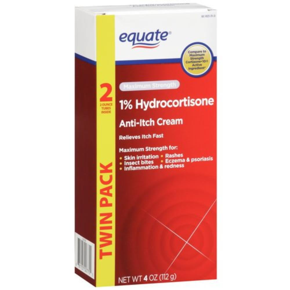 Brandclub - TWINPACK 1% Hydrocortisone Anti-itch Cream Compare to ...