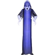 Pre-Lit 12FT Halloween Airblown Inflatable Haunted House Archway Tunnel ...