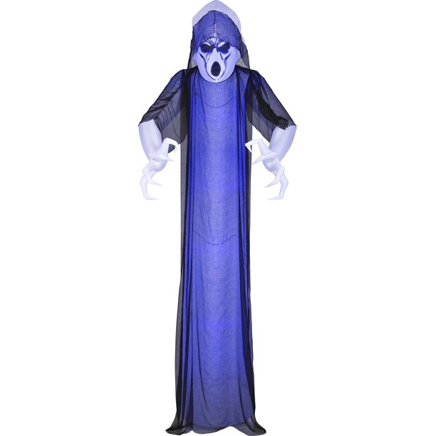 Halloween Airblown Inflatables Lightshow Short Circuit Frightened Ghost ...