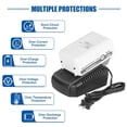 24V 6000mAh Replacement Battery for Snow* Joe+Sun* Joe with Fast ...