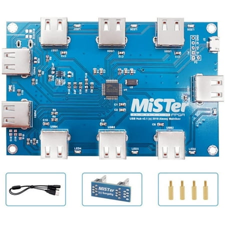Mister-Fpga Io Board Set,Manual Welding Mister USB Hub V2.1 Board for ...