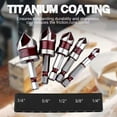 Flute Countersink Drill Bit With Hex Shank For Chamfering And Boring ...
