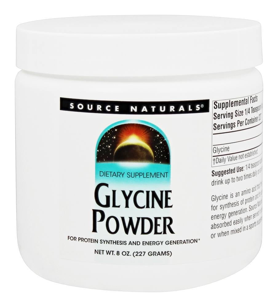 Source Naturals - Glycine Powder - 8 oz. - Walmart.com