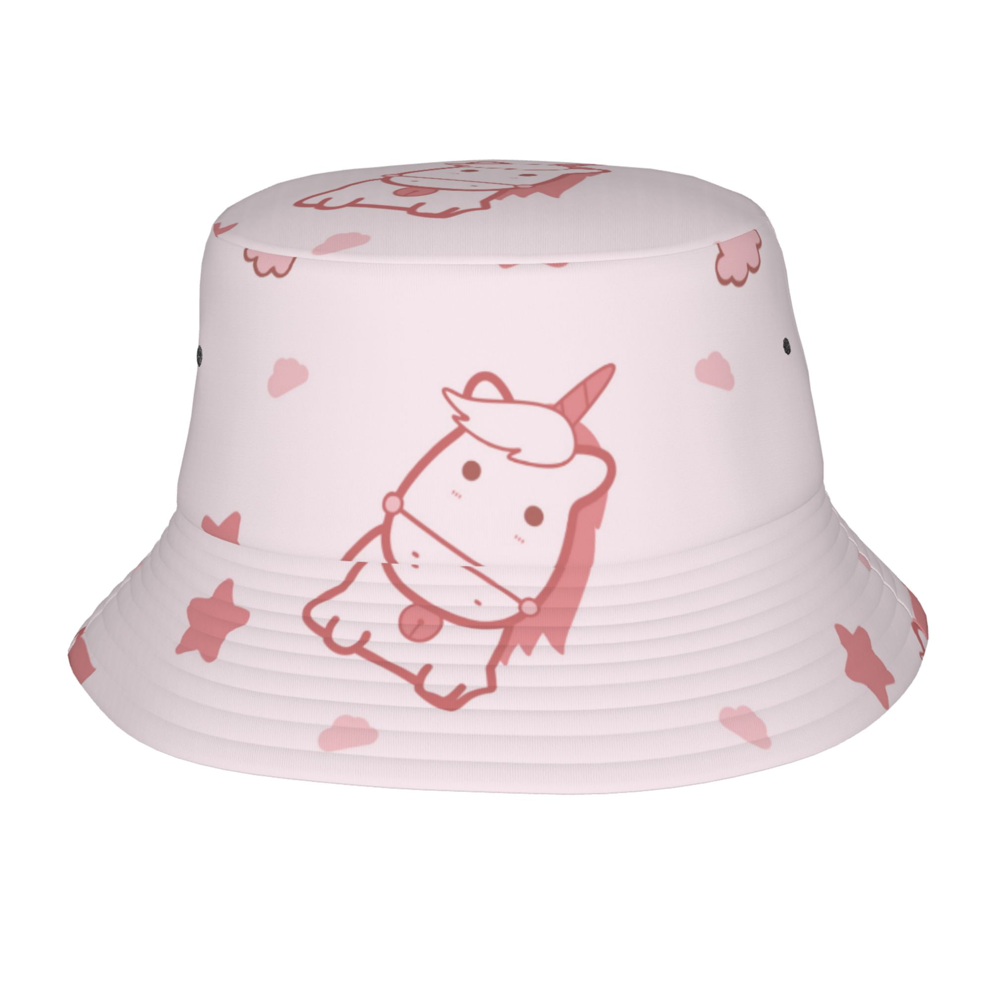 ZICANCN Bucket Hat -Figure Cartoon Unicorns Unisex Print Double-Side ...