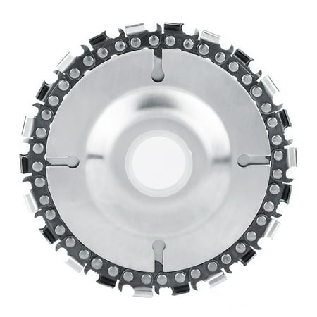 Wood Carving Chain Disc, Safe Stable Grinder Chain Disc Silver For 100 ...