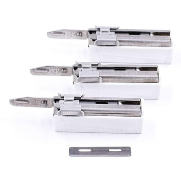 Schick Stainless Steel Injector Blades with Chromium Coating for Men's ...
