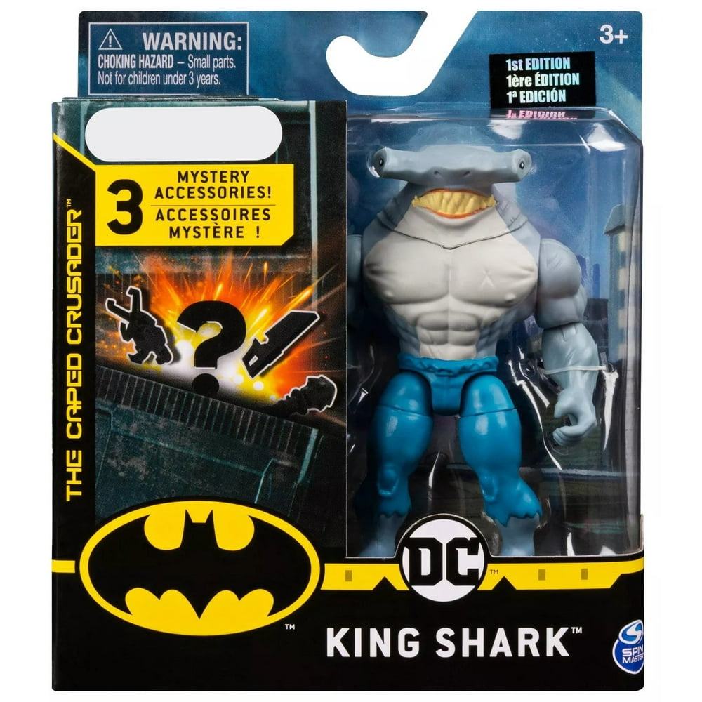 DC Batman Universe King Shark Action Figures [Mission 1] - Walmart.com ...