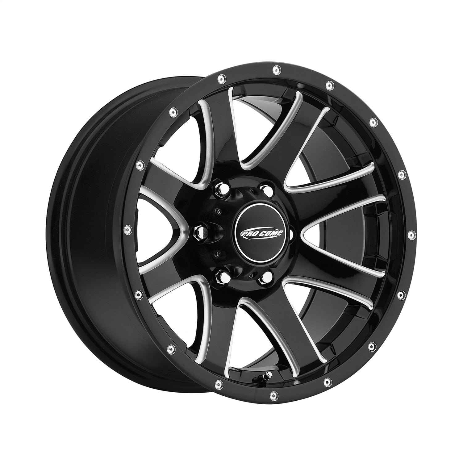 Pro Comp Alloy 81867983 Xtreme Alloys Series 8186 Series Gloss Black ...