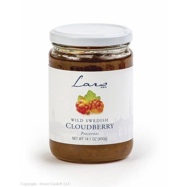 Lars' Own Wild Swedish Cloudberry Preserves - 14.1 oz. - Walmart.com
