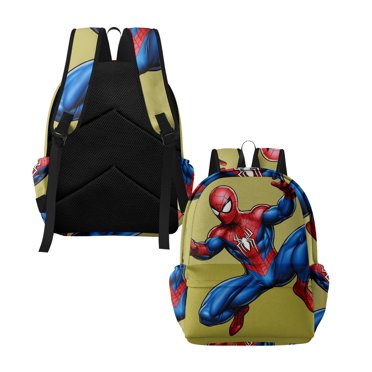 Marvel Spiderman backpack 16" with 3D EVA molded front pocket - Walmart.com