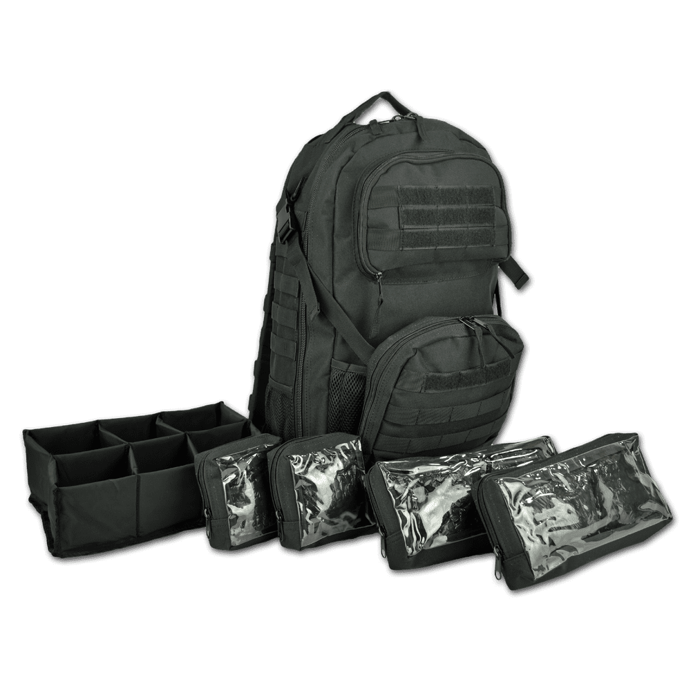 Lightning X Premium Tactical Medic Backpack w/ Modular Pouches ...