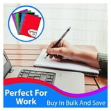 Drevy Spiral Notebook, Wide Ruled Notebooks, 70 Sheets, Single Subject ...