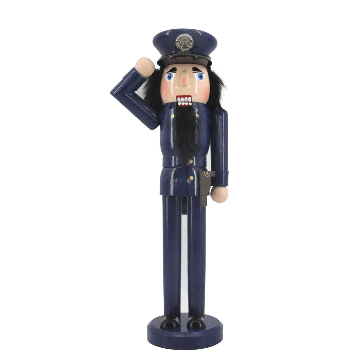 14" Holiday Mantel Display Policeman Theme Christmas Nutcracker ...