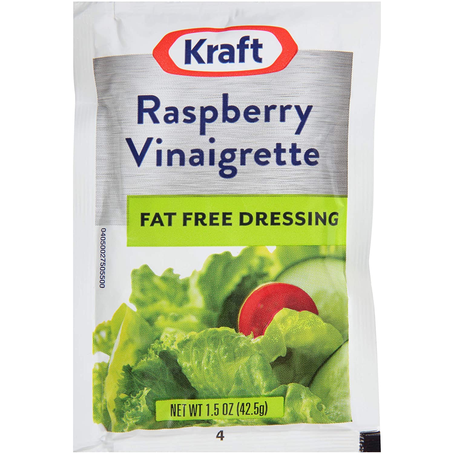 Kraft Raspberry Vinaigrette Fat Free Salad Dressing (1.5oz Packets ...