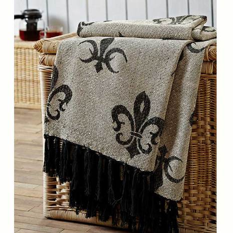 Elysee Chenille Jacquard Woven Throw 60x50 - Walmart.com