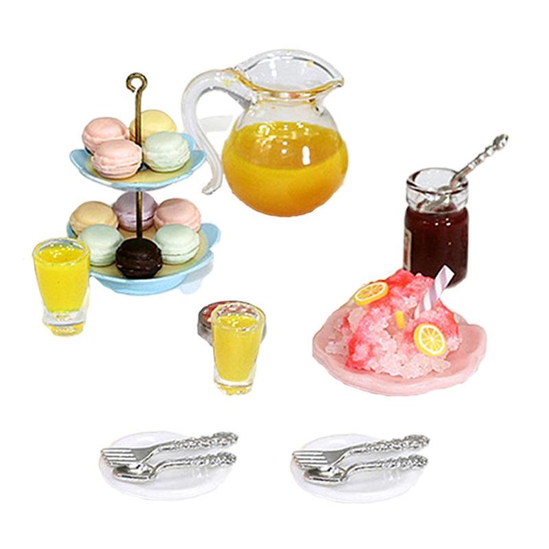 Barbie dishes Dollhouse dishes Serving fork and spoon included Serving ...
