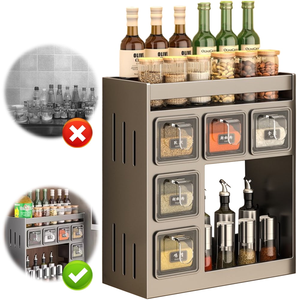 Click here for Yangshaomei 3-Tier Kitchen Storage Rack Punch-Free... prices