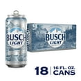 Busch Light American Light Lager Beer 18 Pack 16 fl oz Aluminum Cans 4. ...
