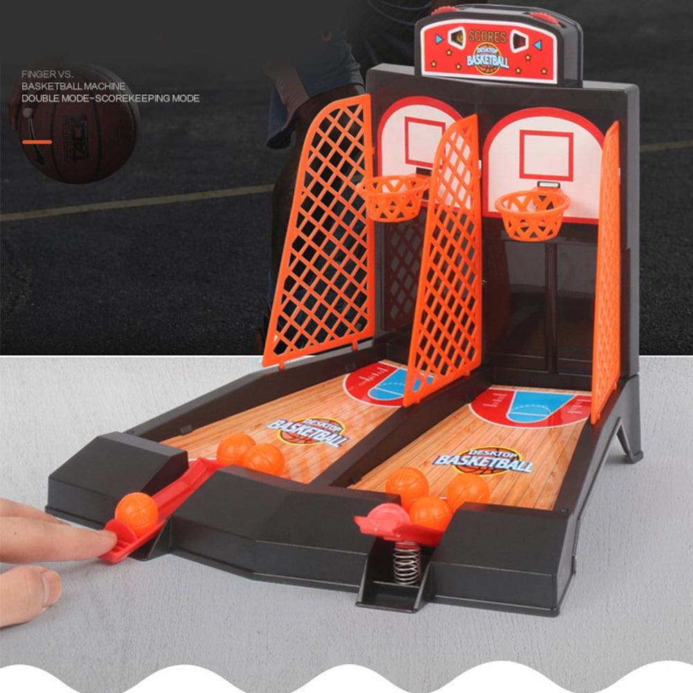 Shulemin Mini Basketball Table Play Toys Kit Family Sport Game Home ...