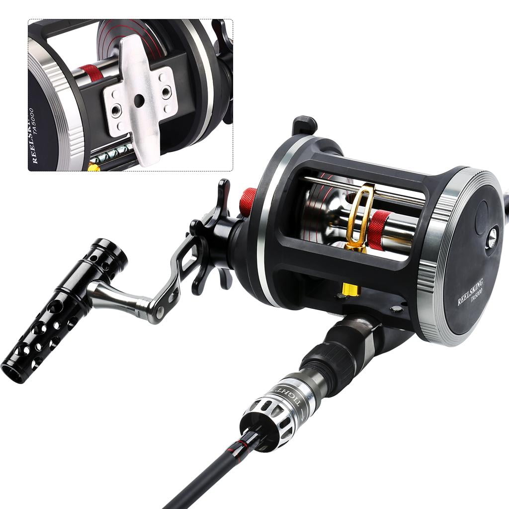 Carrete Convencional para Pesca Deportiva DYNWAVEMX TA4000 Big Game ...