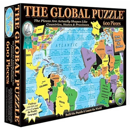 The Global Puzzle (600 Piece) - Walmart.com