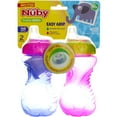 Nuby Easy Grip Sippy Cups Transition for Baby, Trainer Sipeez 6+m, 10 oz, 2.0 PACK - Walmart.com