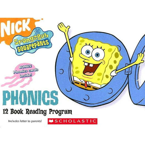 Spongebob Squarepants Phonics : 12 Book Reading Program - Walmart.com ...