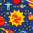 5x7 Outer Space Solar System Toy Car Road Rug – Educational Play Mat ...