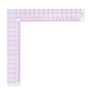Metal L-Square Shaped Ruler Curve Sewing Measure Framing Square Ruler ...
