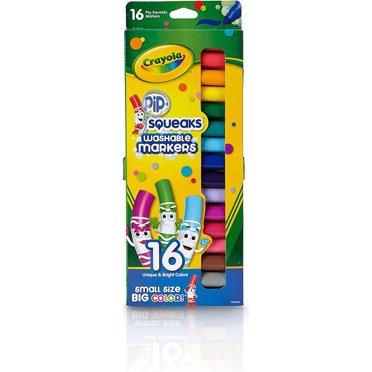 Crayola Pip-Squeaks Colored Mini Kids Marker Tower, Assorted Colors, 50 ...
