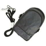 Leather Cellphone Camera Pouch with Neck Strap - Walmart.com