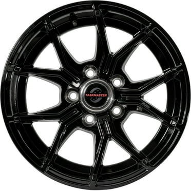Taskmaster Viking Aluminum Trailer Wheel Rim 15x5 5x4.5 Black Full ...
