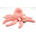 Ty Beanie Baby Original: Inky the Octopus - Pink Stuffed Animal MWMT ...