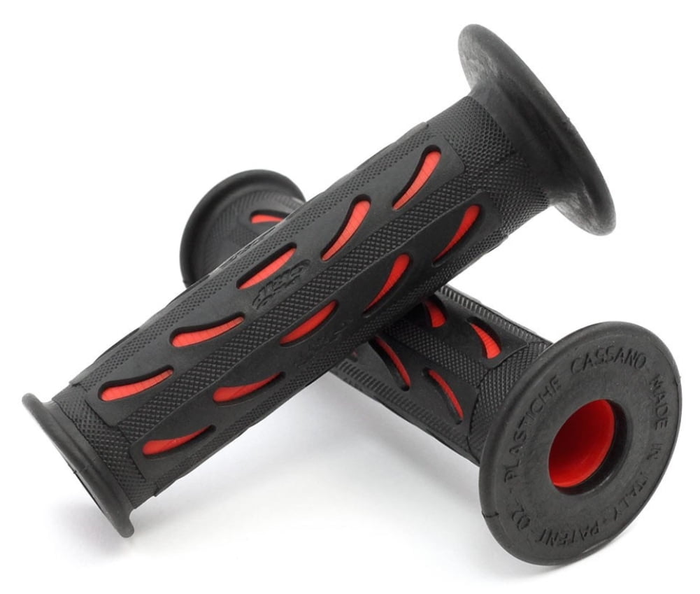 Pro Grip Model 724 Dual Density Sportbike Red/Black Grips (PA0724OERO02 ...