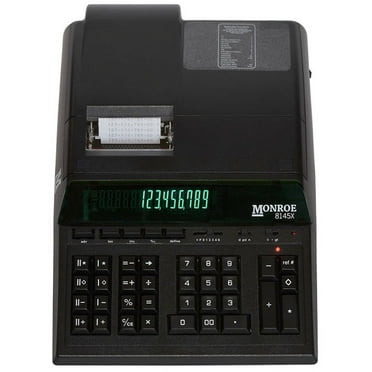 Monroe Handheld 12-Digit Paperless Calculator With Check And Correct ...