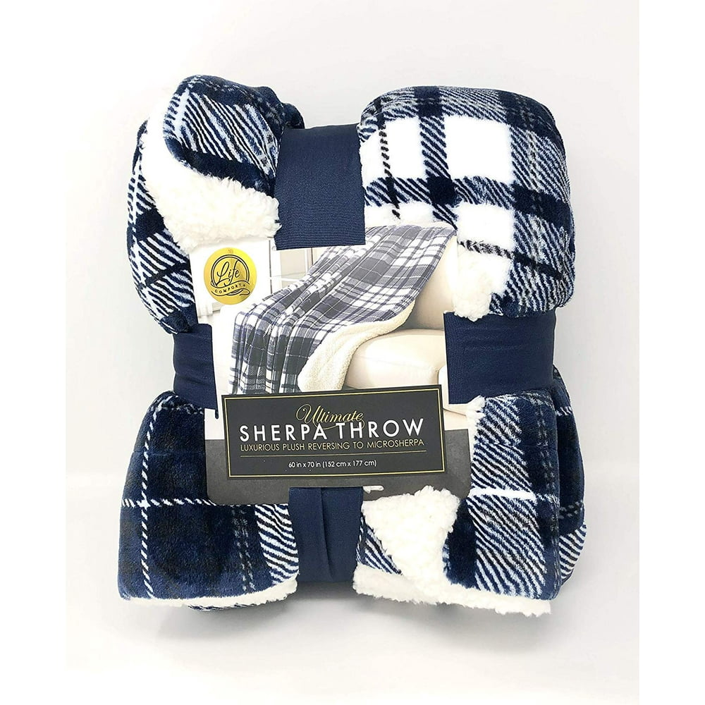 Life Comfort Microfiber Plush Polyester 60"x70" Large All Season ...