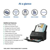 Epson ES-500W II Wireless Duplex Document Scanner - Walmart.com
