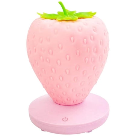 Fruit light touch type night light bedroom layout line rechargeable ...